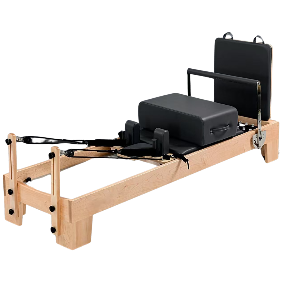 The Revive Reformer Pilates Bed Bundle Maple Pre Order Free T